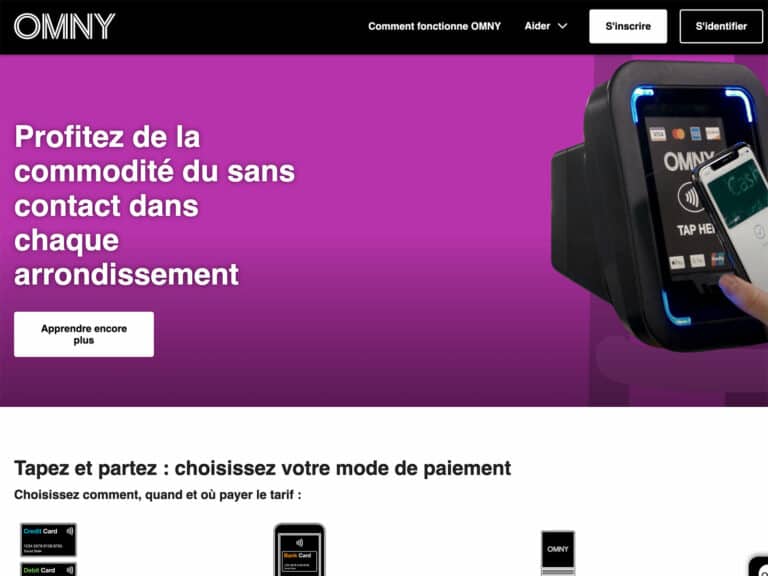 Prendre le métro à New York sans Metrocard mais avec OMNY
